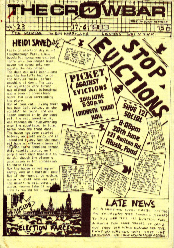 The Crowbar #23 June 17th 1983 | libcom.org